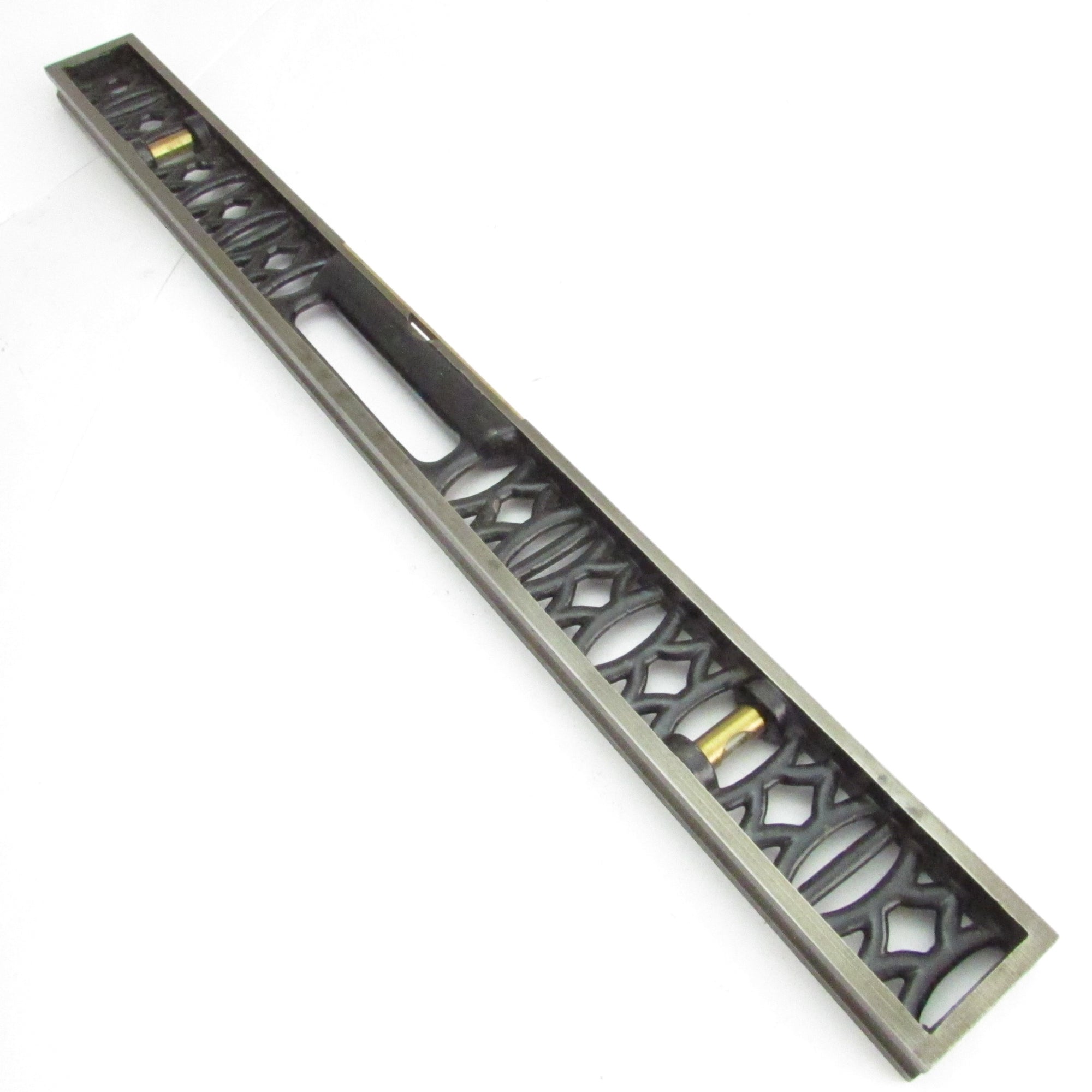SOLD - Old Ornate Rabone Spirit Level – 24 inch – OldTools.co.uk