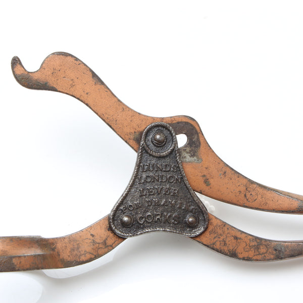 Old Lund Lever-Action Corkscrew – OldTools.co.uk