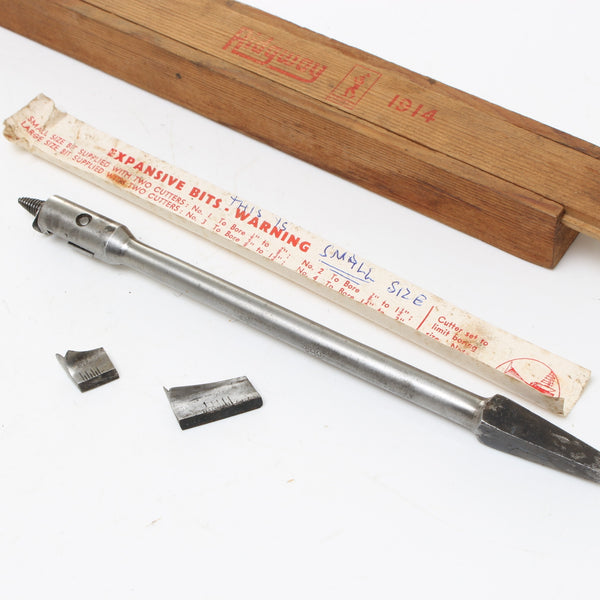Ridgway Expansive Drill Bit No. 1914 - Small (Pine Box) – OldTools.co.uk