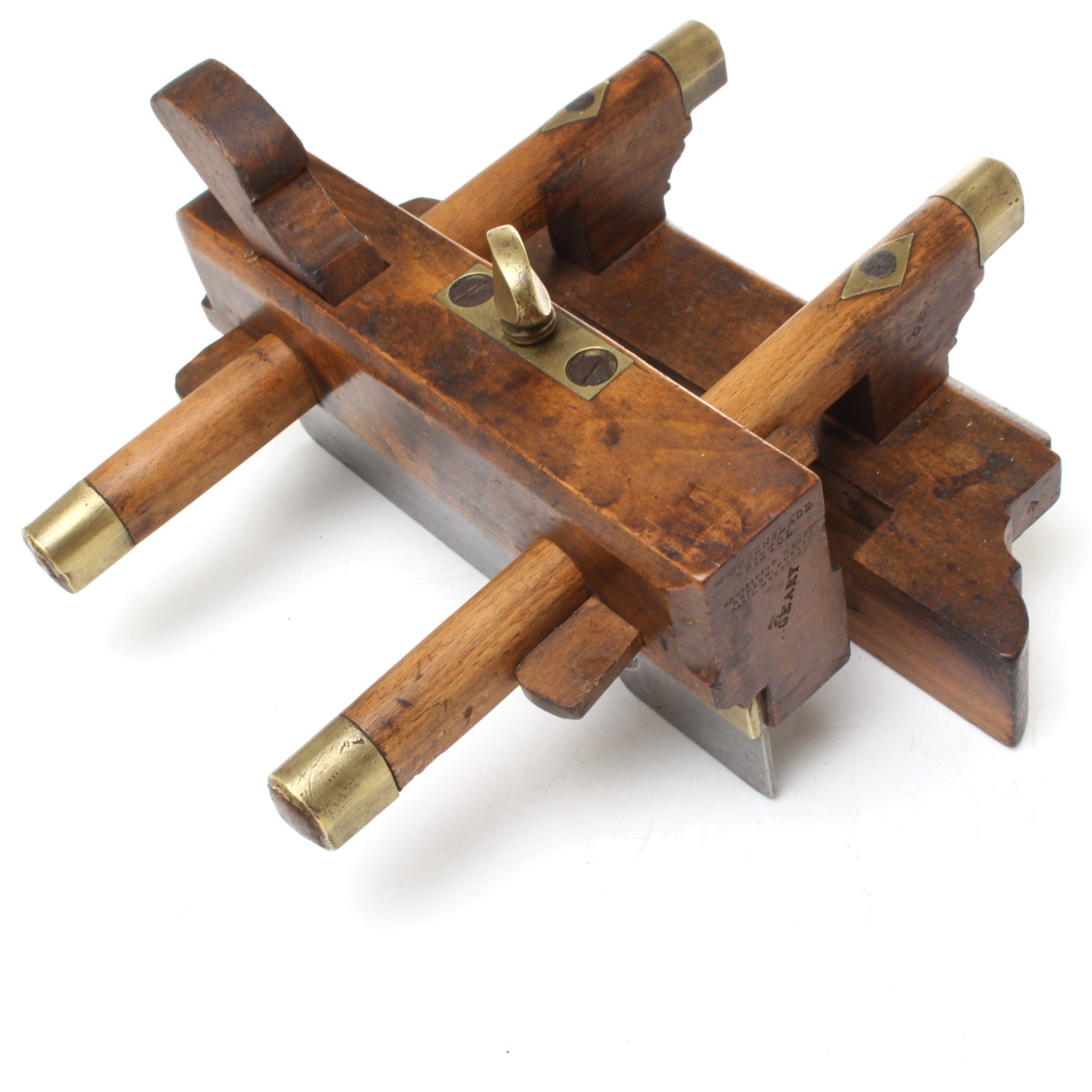 Greenslade Wooden Plough Plane (Beech) – OldTools.co.uk