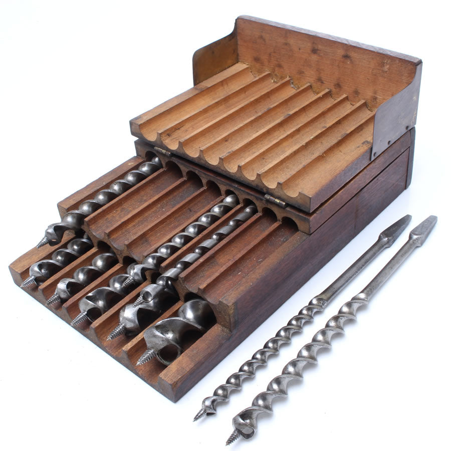 SOLD - 10 Wm Marples Auger Drill Bits – OldTools.co.uk