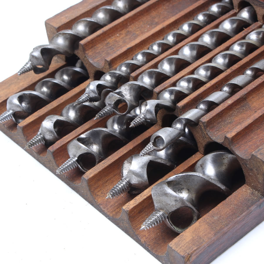 SOLD - 10 Wm Marples Auger Drill Bits – OldTools.co.uk