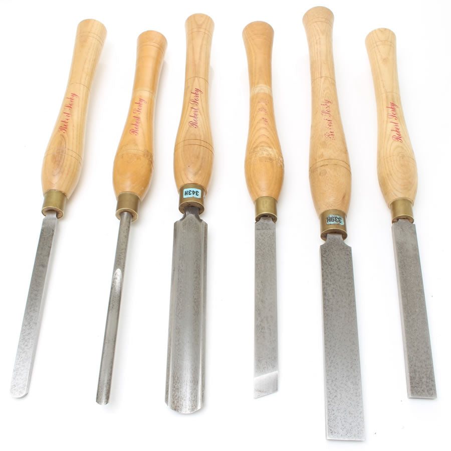 SOLD - 6 Robert Sorby Woodturning Tools Set (Ash) – OldTools.co.uk