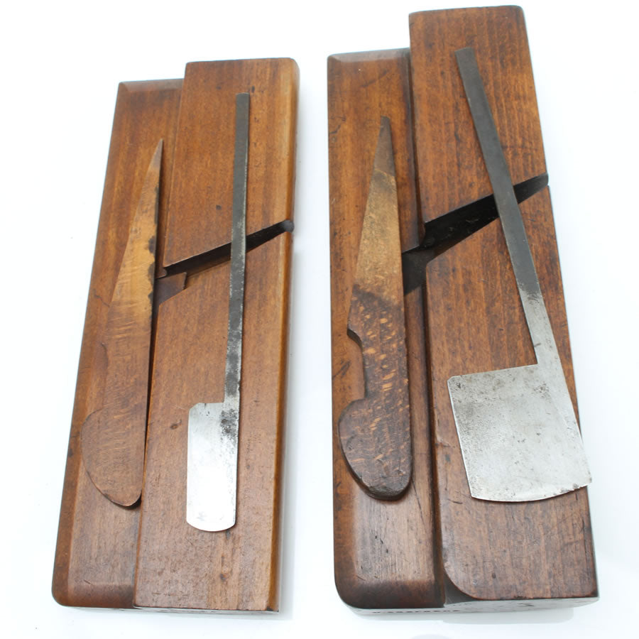 2x Gleave Round Planes No.10, 18 (Beech) – OldTools.co.uk