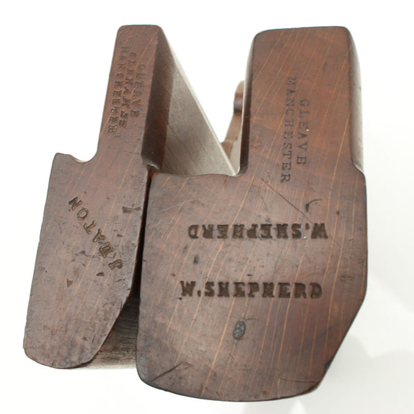 2x Gleave Round Planes No.10, 18 (Beech) – OldTools.co.uk