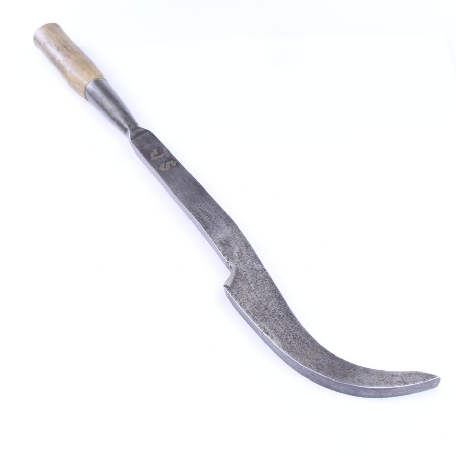 T Wales & Sons Swan Neck Mortice Chisel - 1/2 Inch – OldTools.co.uk