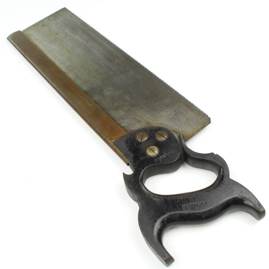 SOLD - Tyzack Brass Back Tenon Saw – OldTools.co.uk