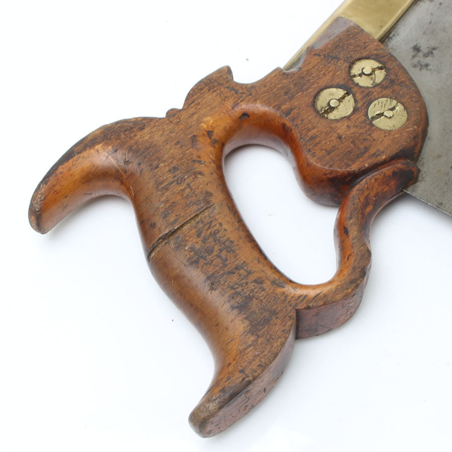 SOLD - Tyzack Brass Back Tenon Saw - 12tpi - 14" (Beech) – OldTools.co.uk