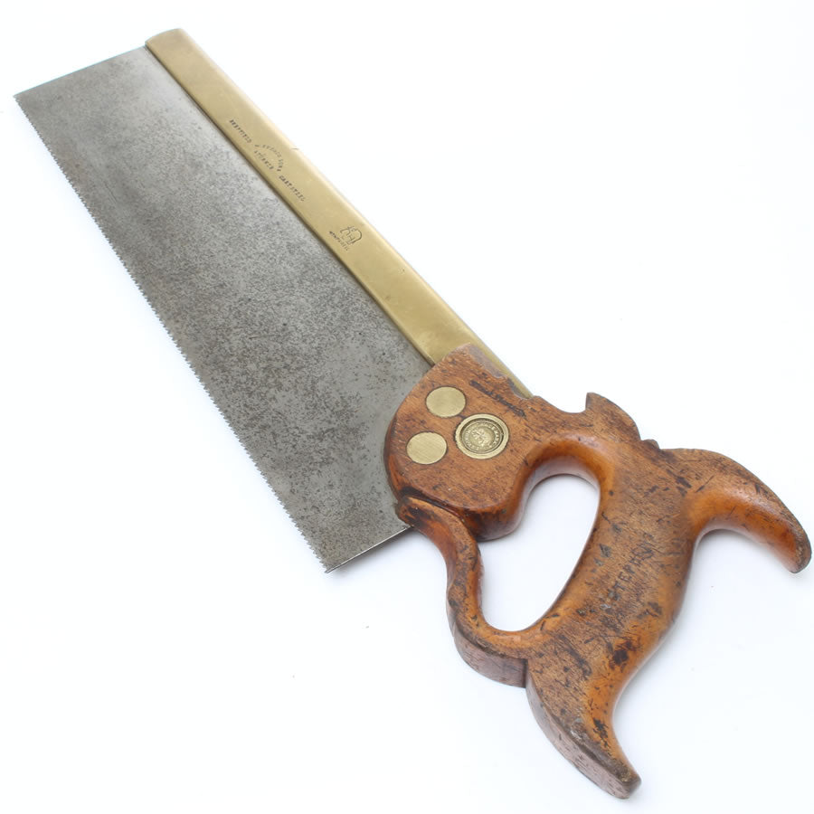 SOLD - Tyzack Brass Back Tenon Saw - 12tpi - 14" (Beech) – OldTools.co.uk