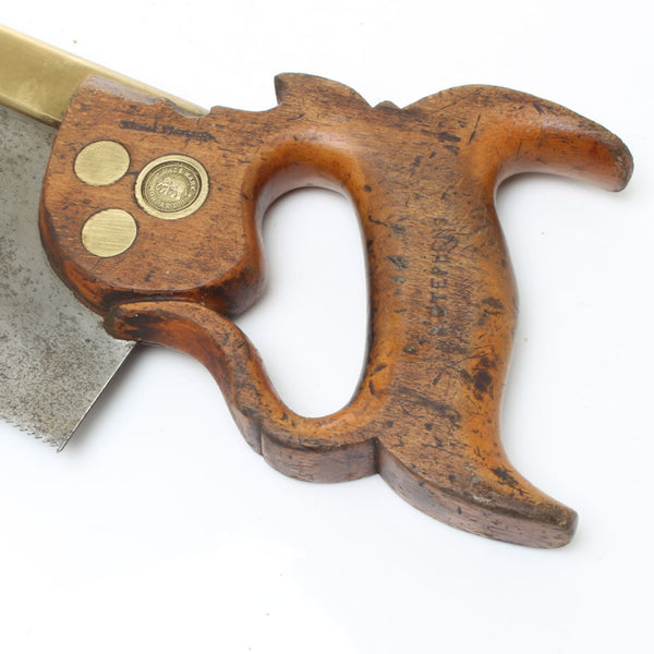 SOLD - Tyzack Brass Back Tenon Saw - 12tpi - 14" (Beech) – OldTools.co.uk