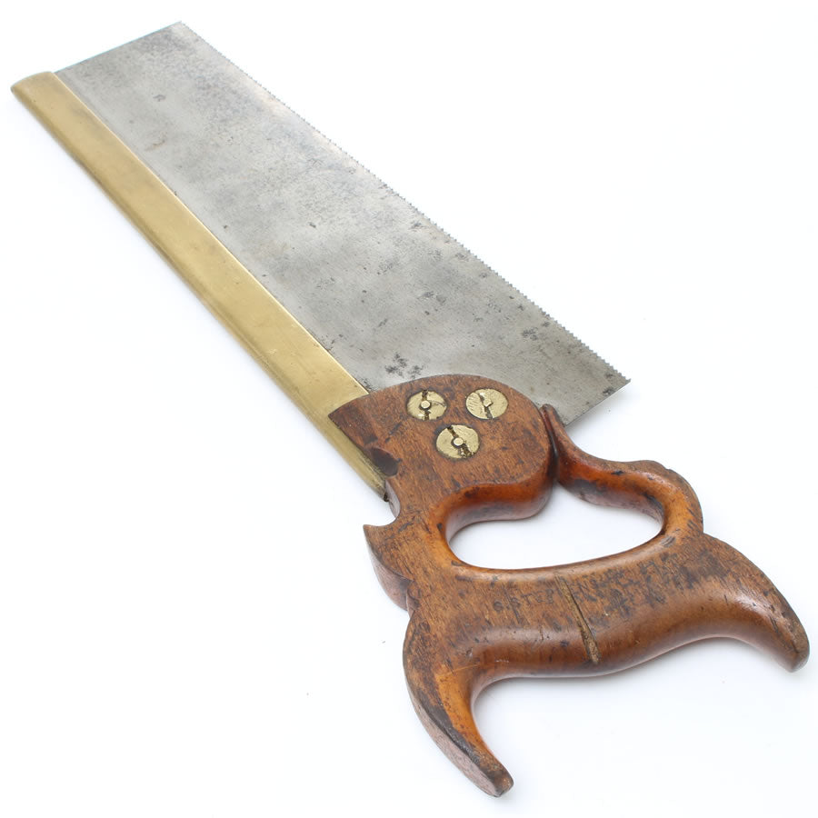SOLD - Tyzack Brass Back Tenon Saw - 12tpi - 14" (Beech) – OldTools.co.uk