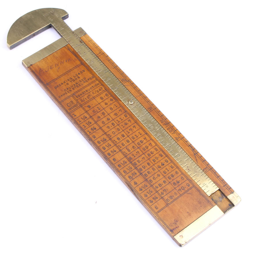 SOLD - J Rabone Caliper Rope Gauge – OldTools.co.uk