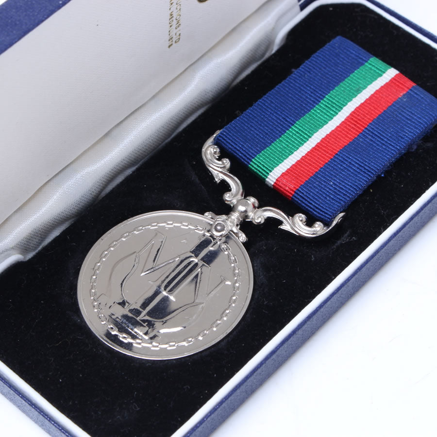 SOLD - Commemorative Merchant Navy Service Medal – Mint – OldTools.co.uk