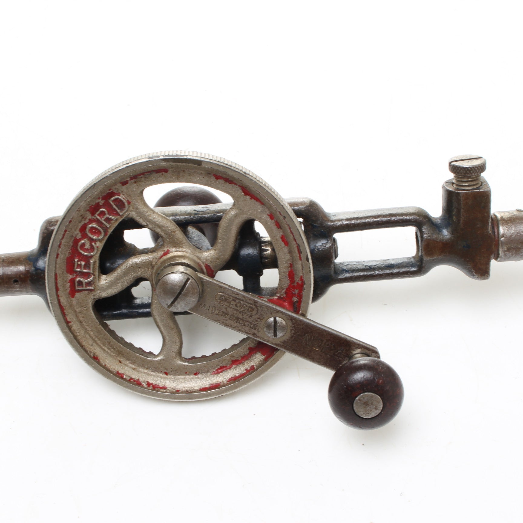 SOLD - Record Hand Drill No. 124 – OldTools.co.uk